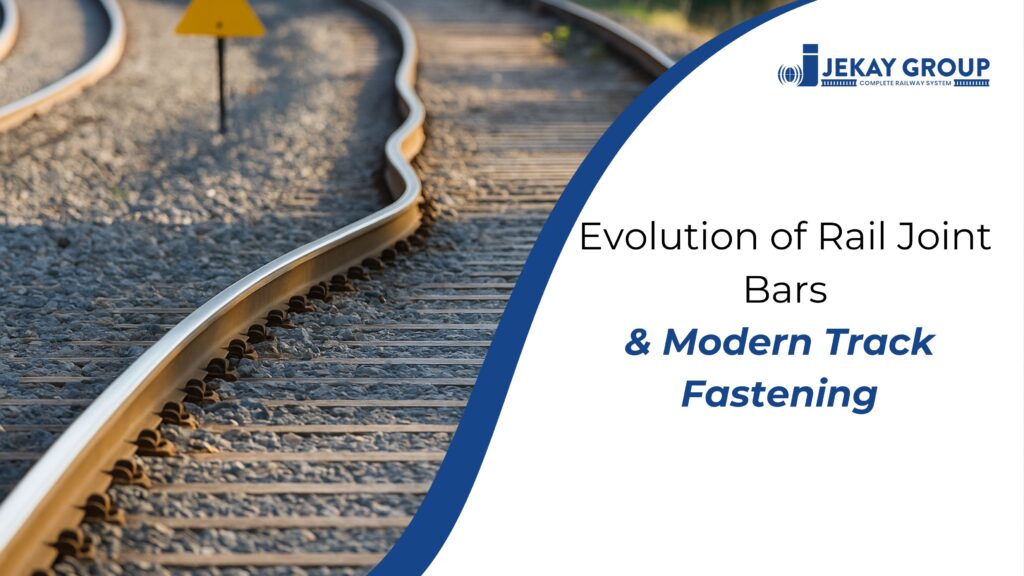 Evolution of Rail Joint Bars & Modern Track Fastening - Jekay ...